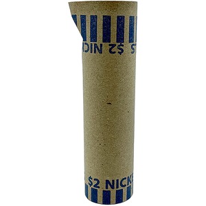 PAP-R Tubular Coin Wrap 5¢ Denomination - Durable, Burst Resistant ...