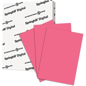 Springhill 8.5x11 Printable Multipurpose Card Stock - Cherry 92 ...