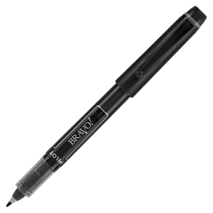Pilot BraVo! Bravo Marker Pens Bold Pen Point - Black - Black Barrel ...