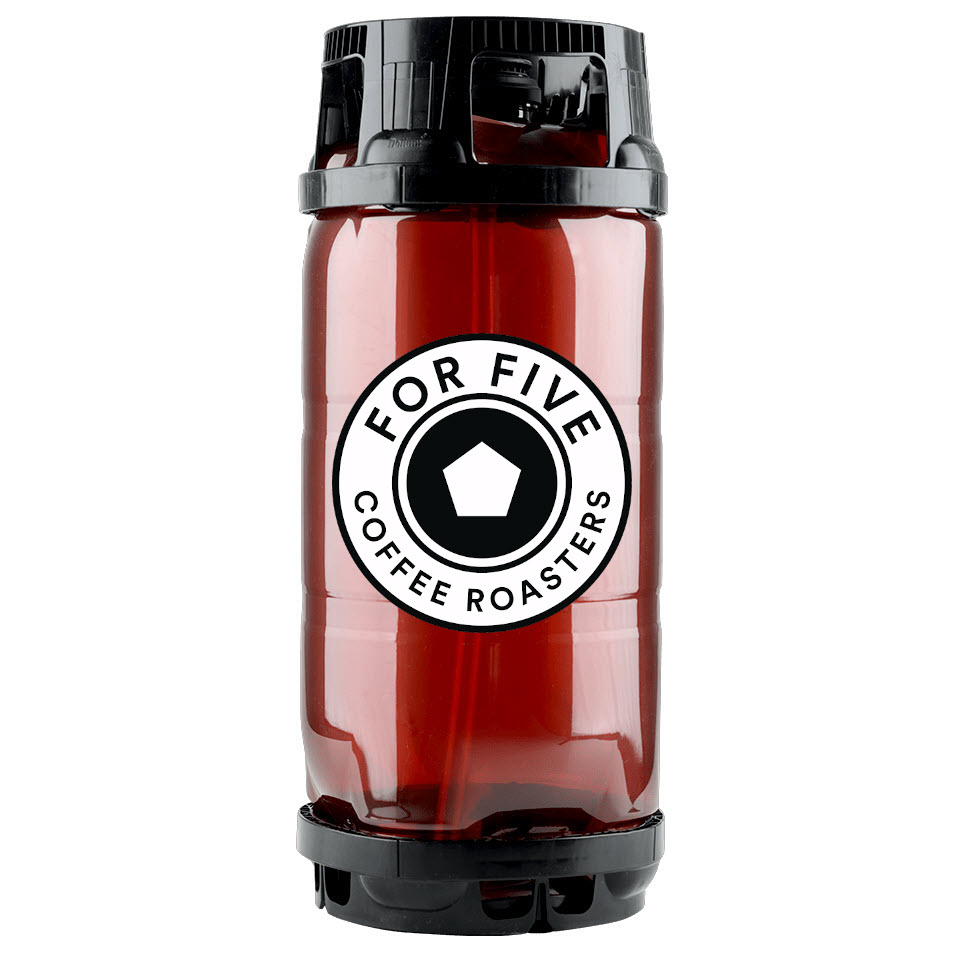 For Five Cold Brew Rasperry Herbal Tea Keg 5 Gallon Keg - 45CBRT