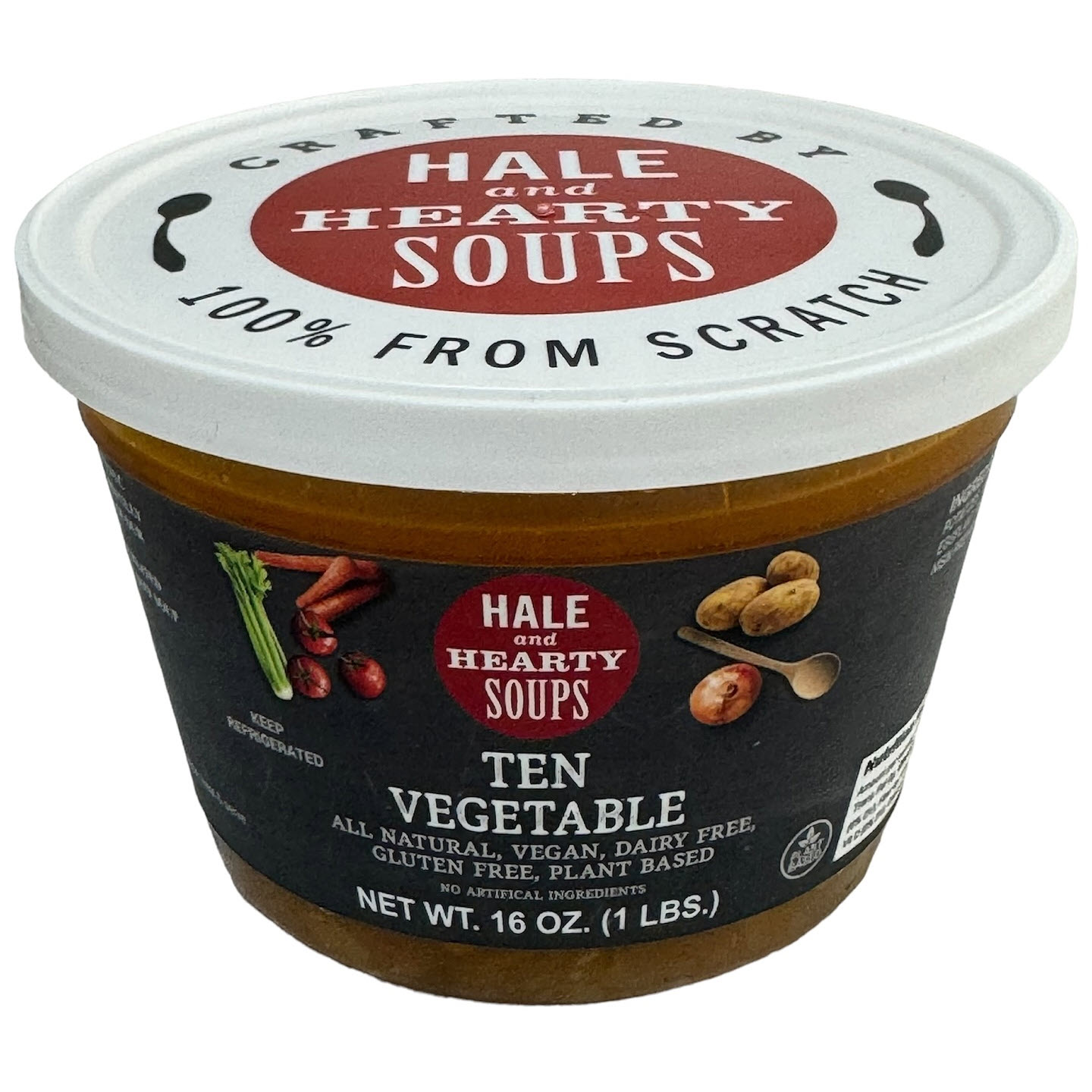 Hale & Hearty Ten Vegetable Soup 6/16oz Cups - HH10V