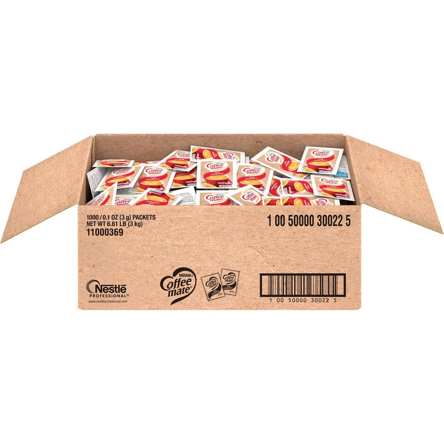 Coffee-Mate Powdered Creamer Packets 1000/Case Bulk - CRMP