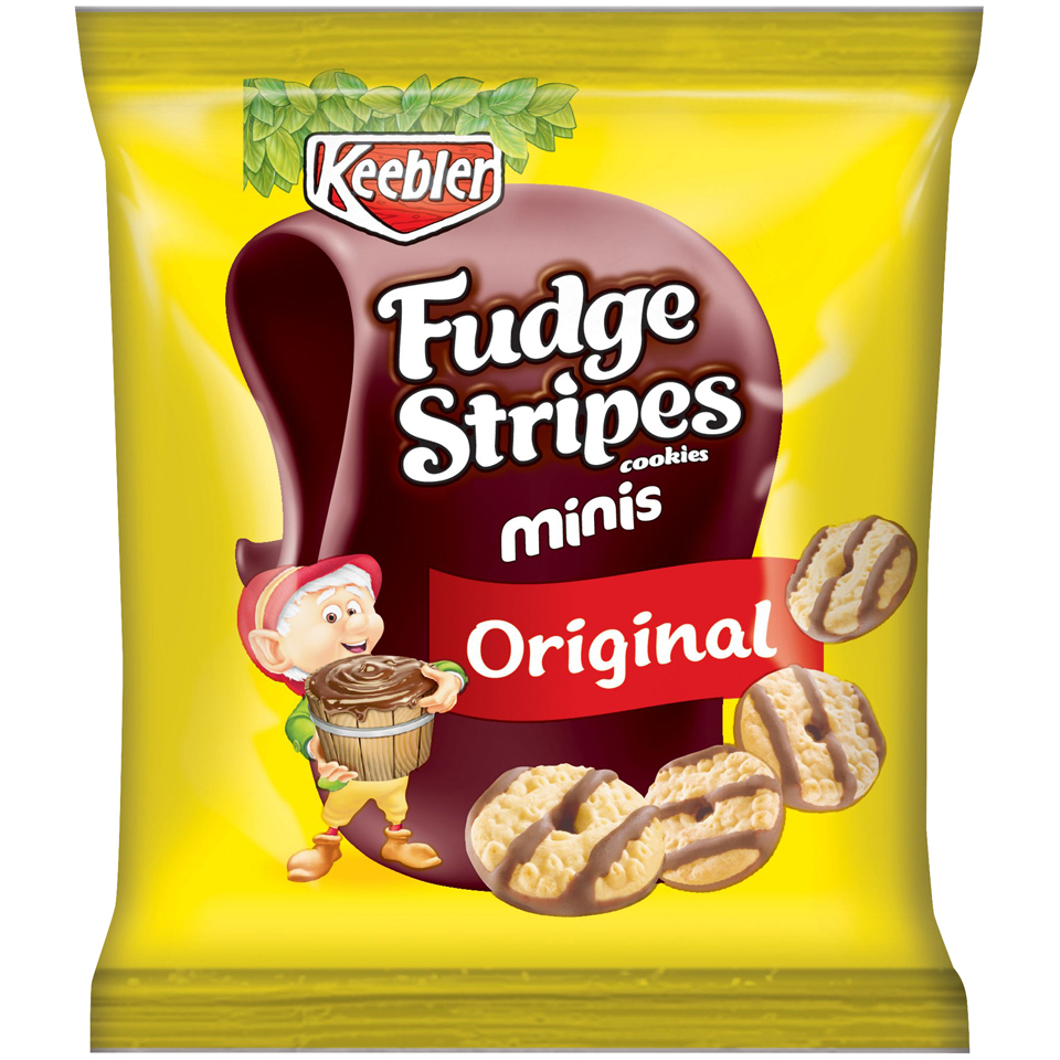 KEEBLER FUDGE STRIPE COOKIES 36/2oz package - KFSC