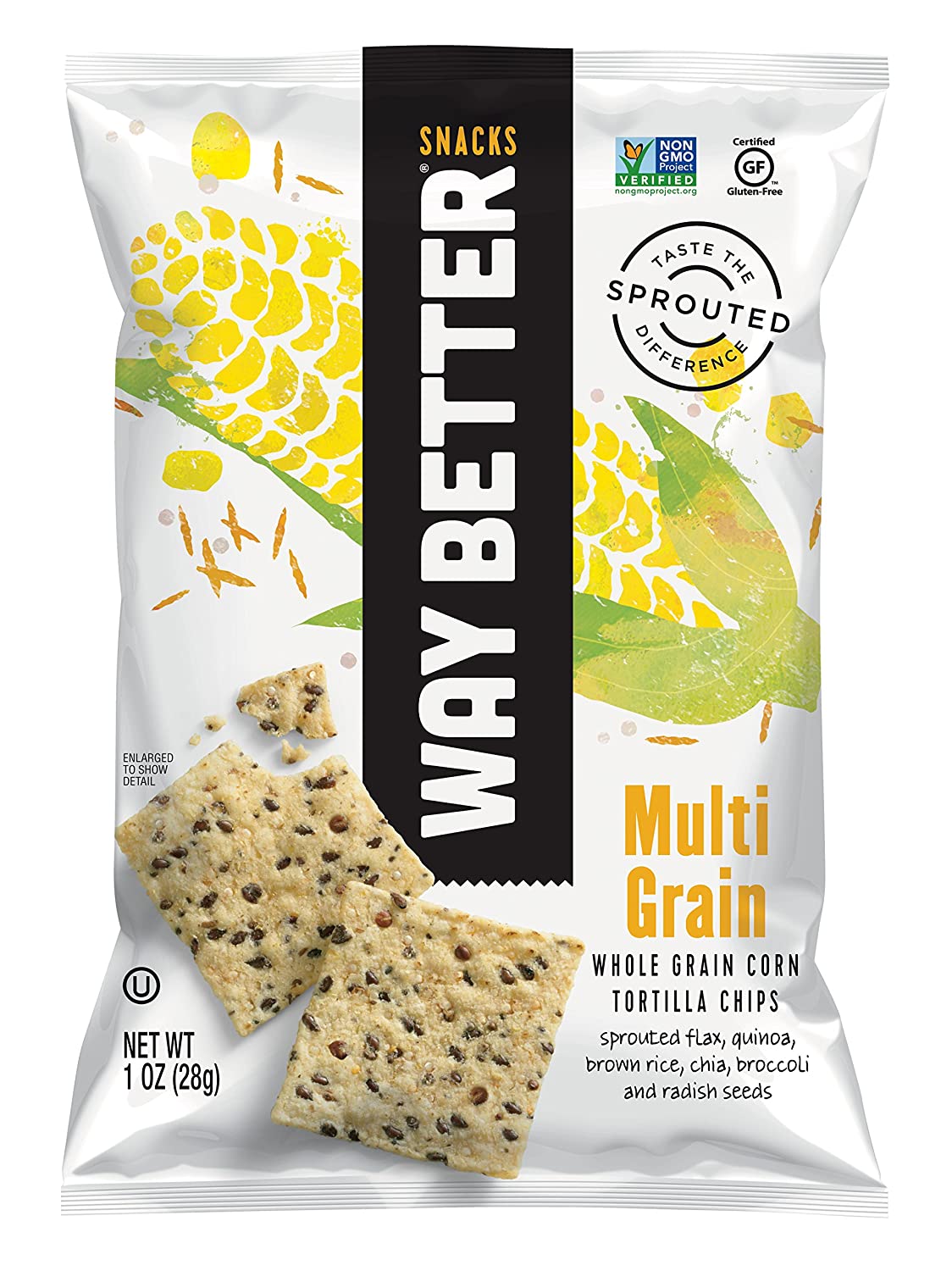 Way Better Sweet Chili Tortilla Chips - 12/1oz Bags - WBMG