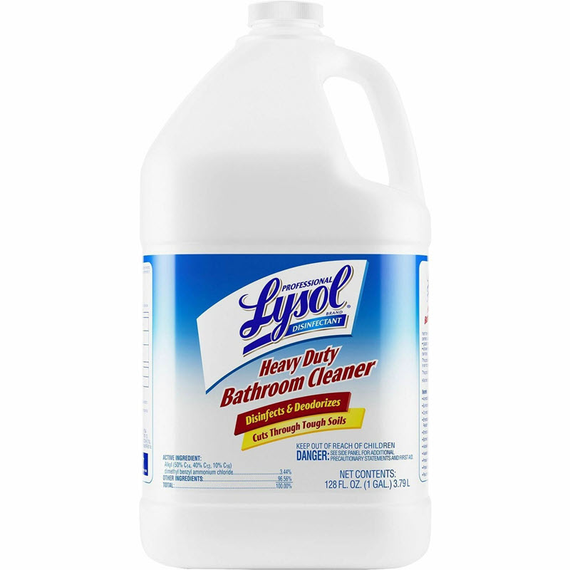 CLEARANCE Lysol Heavy Duty Bathroom Cleaner 4/128oz - LYBC128