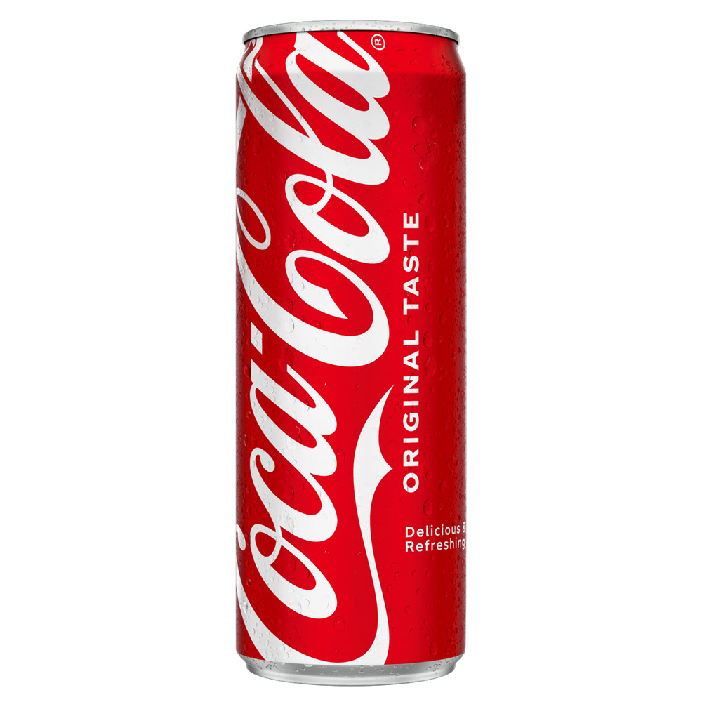Coca-Cola Original Sleek Cans 24/12oz Slim Cans - COKES