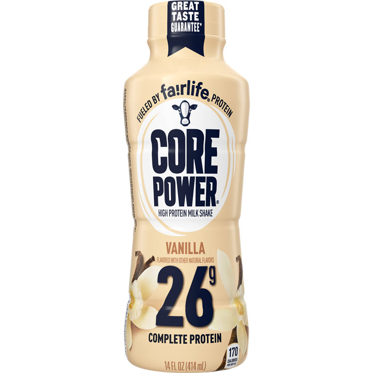 Core Power Vanilla Protein Drink By Fairlife - 12/14oz Bottles - COREV