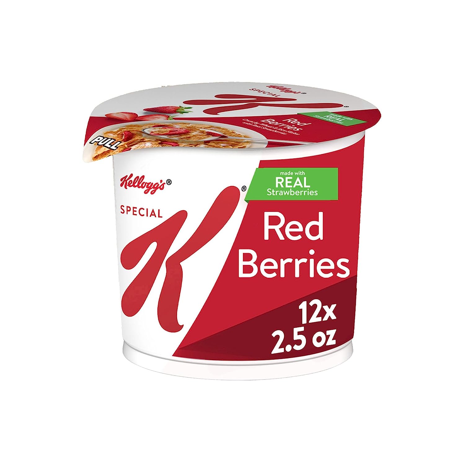 Kellogg's Special K Red Berries Cereal Cup 12/2.5oz Cups - KSPBC