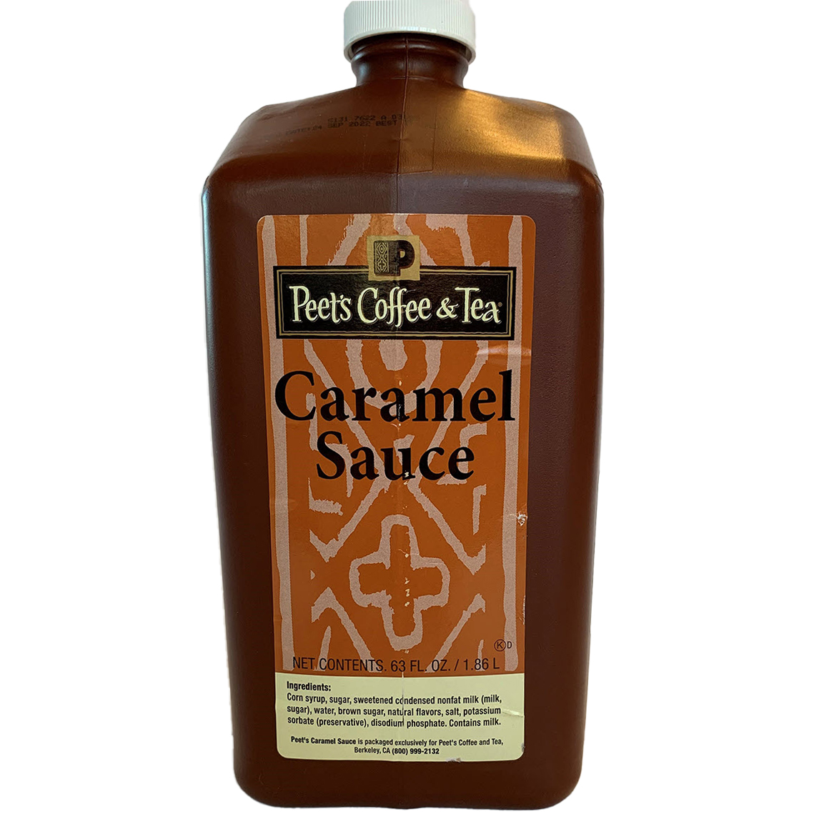 Peet's Caramel Sauce 52oz 4/Case - PCS