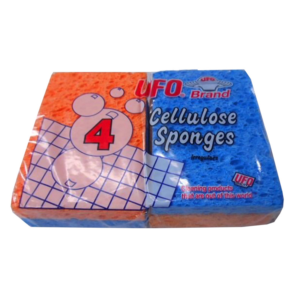 Sponges 4 Pack - 72 Packs/Case - SPONGES
