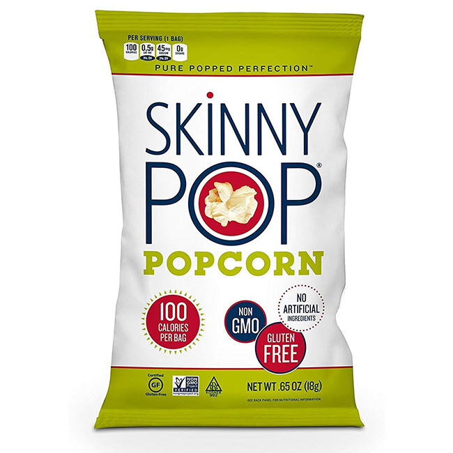 Skinny Pop Original Popcorn 30/.65oz Bags - SPOP