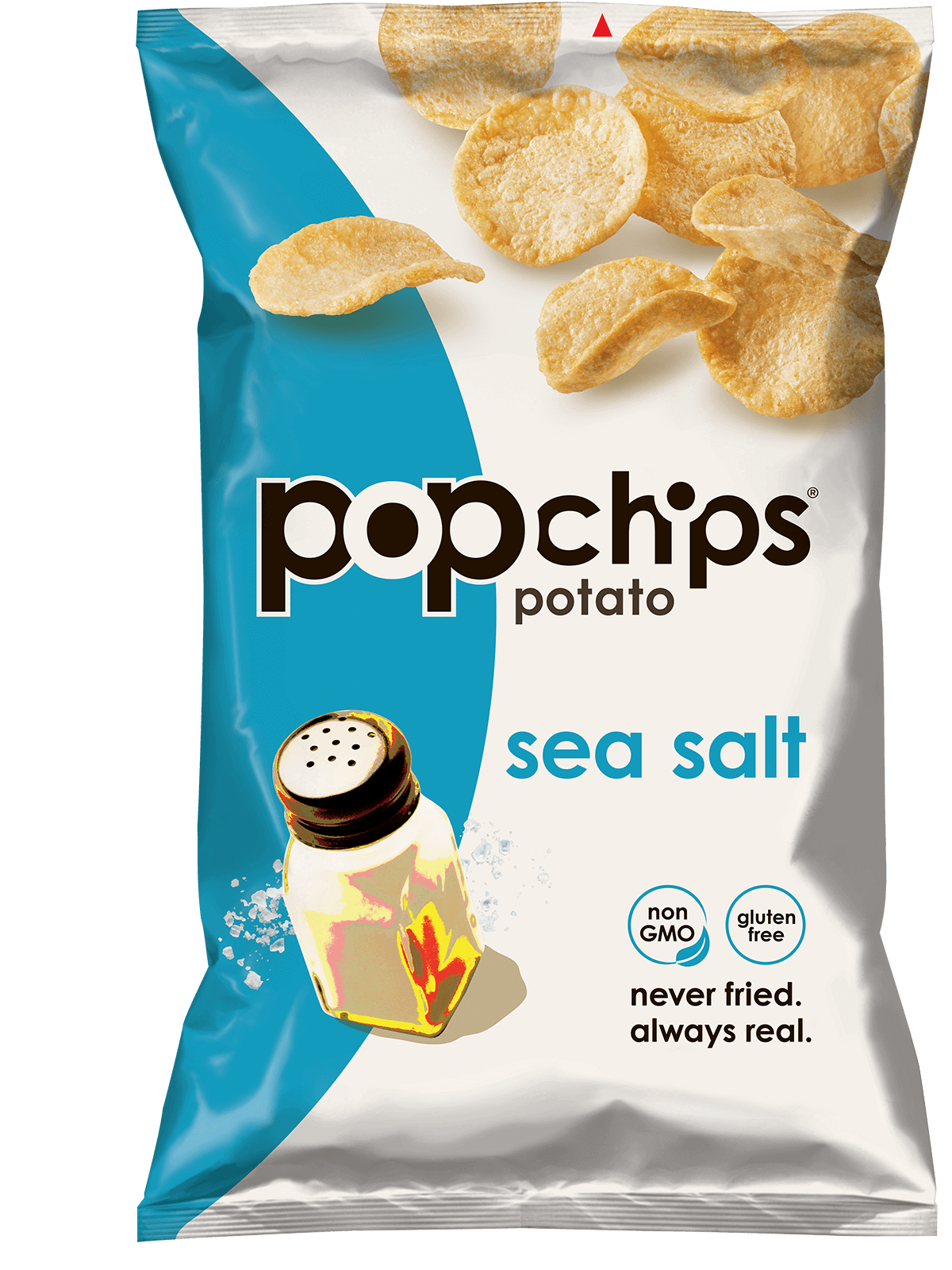 PopChips Sea Salt Chips 24/.8oz - POPCHIPS